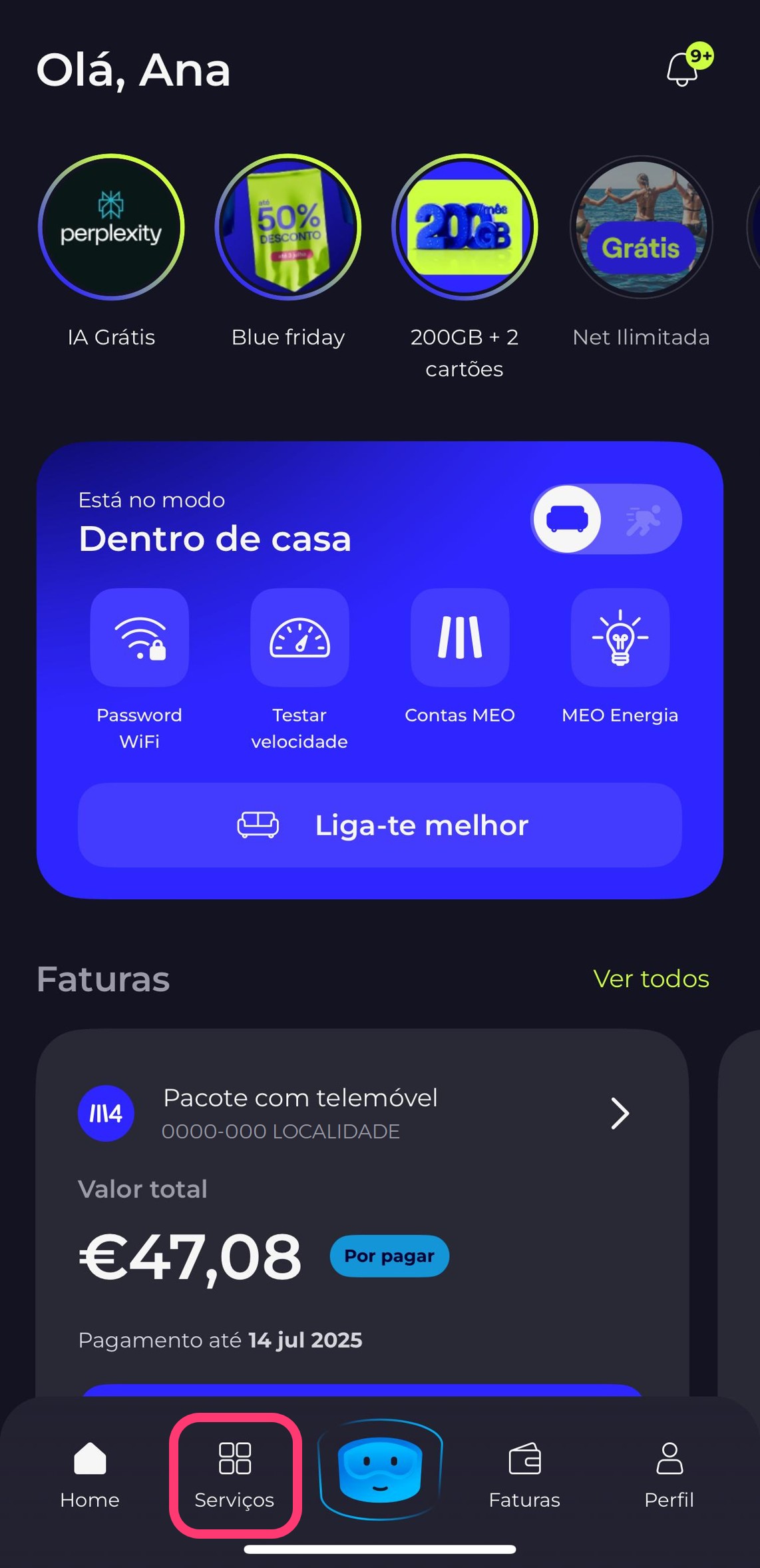 Canais da TV - Ajuda MEO