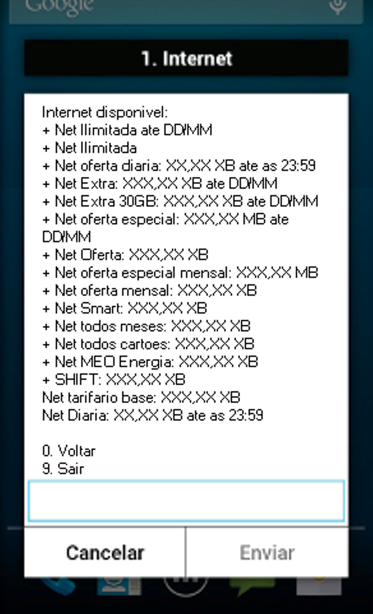 Consultar consumos – Ajuda MEO